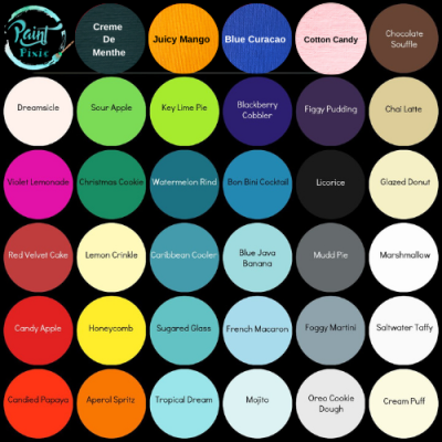 MAGICAL CHAULK PAINT COLOR CHART